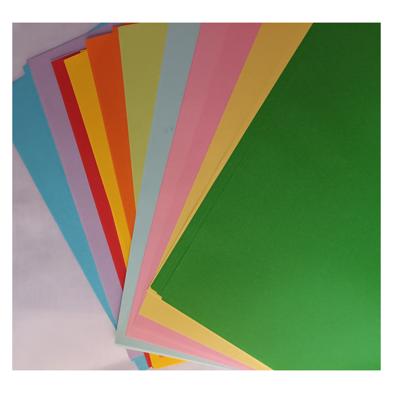 Craft Paper For Kids A4 100 Sheets - 10 Colors Double Sided For Origami ...